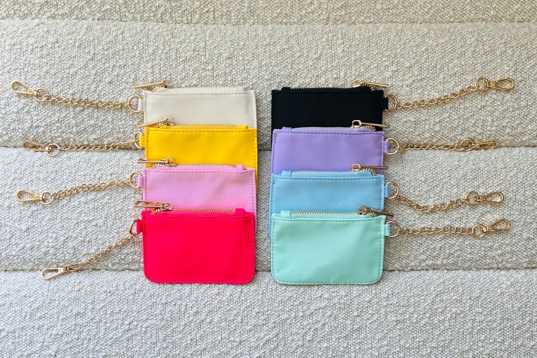 Keychain Wallet Wallet With Chenille Patch Personalized Wallet Keychain ...