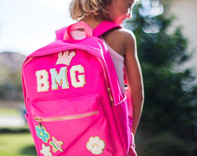 NEW!! Nylon Backpack- Personalized Backpack- Customizable Backpack ...
