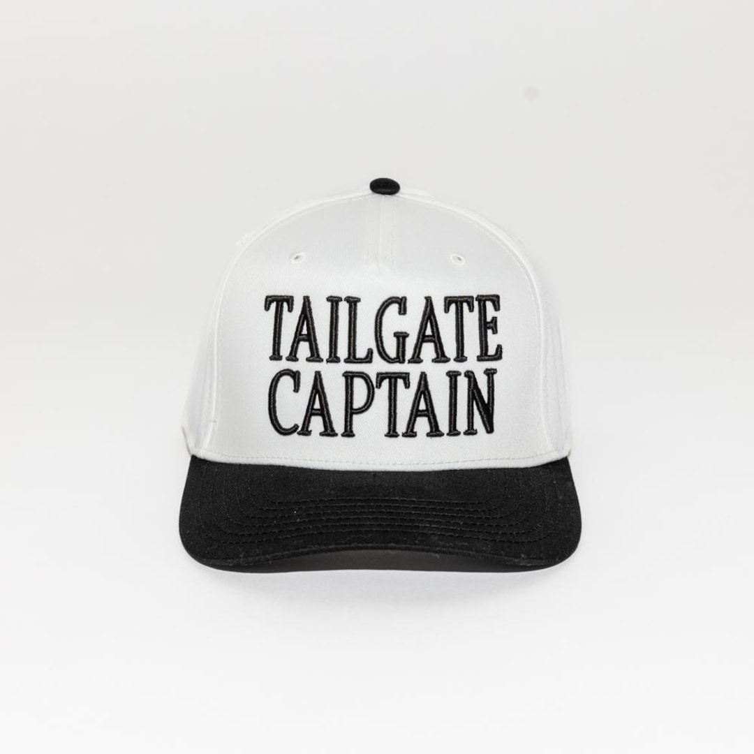 Tailgate Captain Trucker Hat - Embroidered Gameday Spirit Wear - Etsy