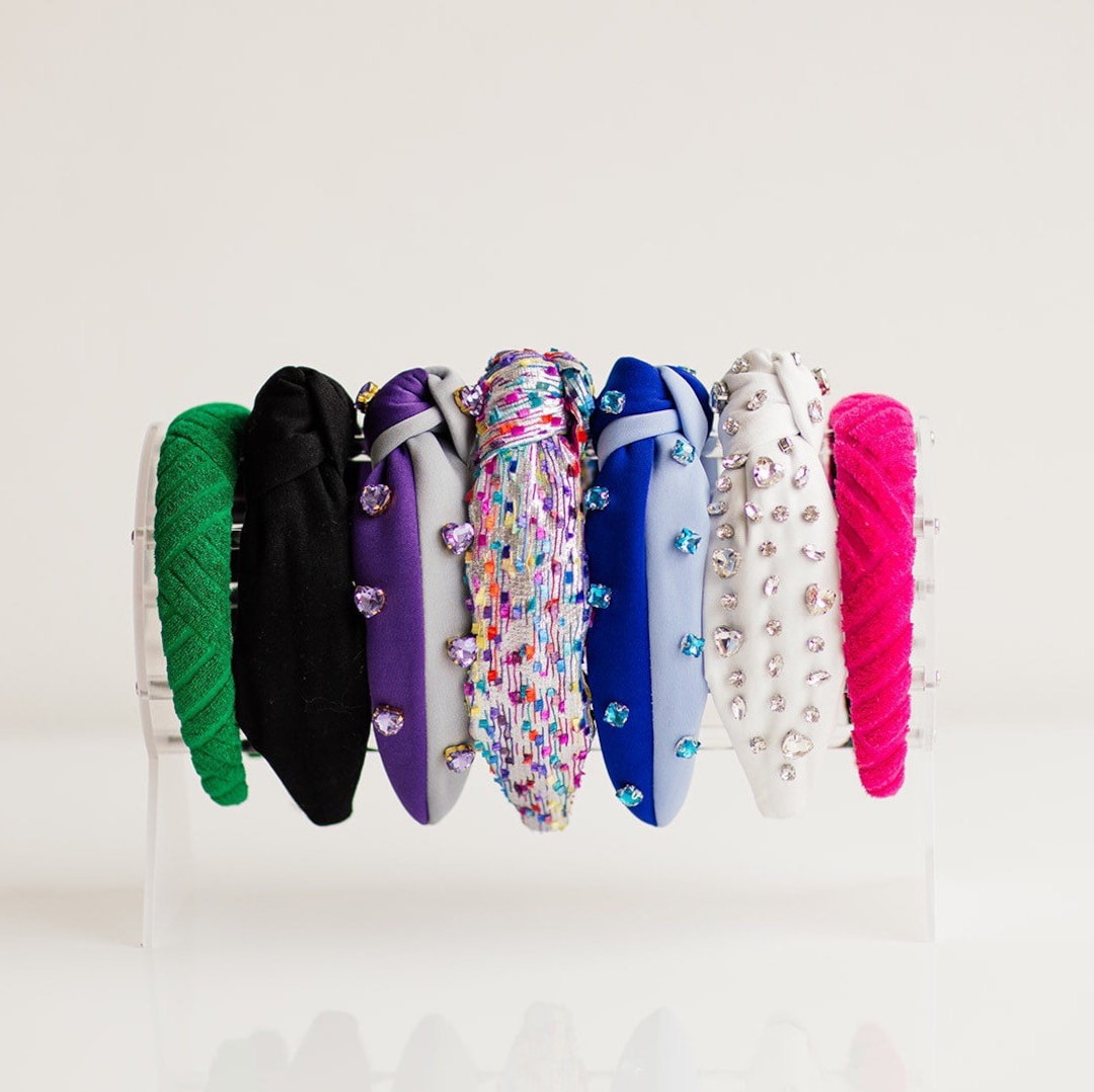 Designer Headband Spring Headband Jeweled Headband Crystal Headband ...