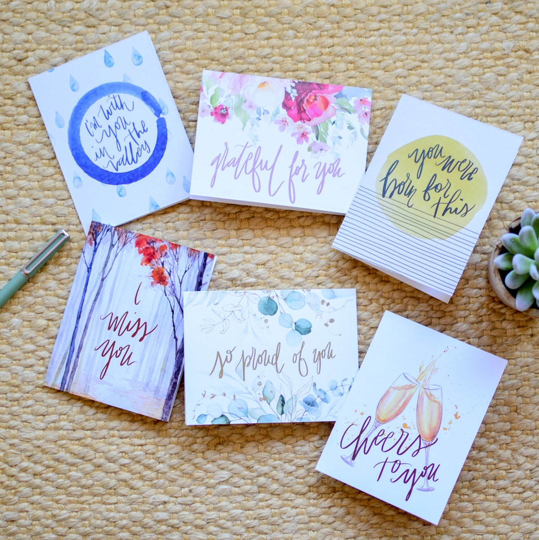 Be Intentional Cards — Set 2 - Etsy