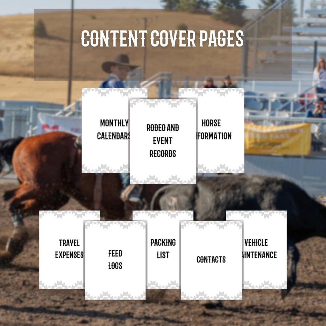 Printable Timed Event Rodeo Log Book/pages - Etsy
