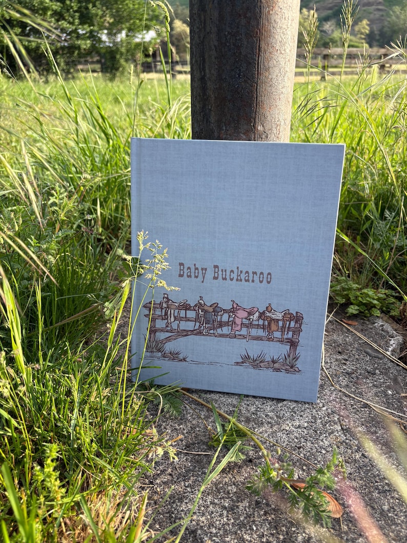 Western Baby Memory Book - Etsy