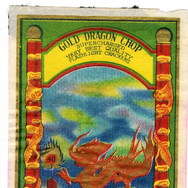 Firecracker Label - Etsy