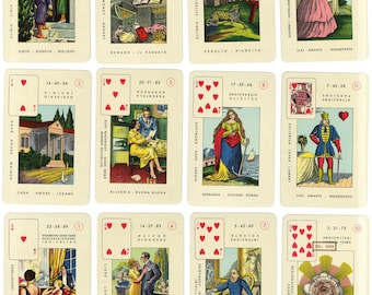FORTUNE TELLING CARDS. Circa 1930, Original & Vintage - Etsy