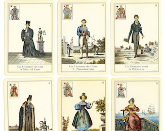 FORTUNE TELLING CARDS. Circa 1930, Original & Vintage - Etsy