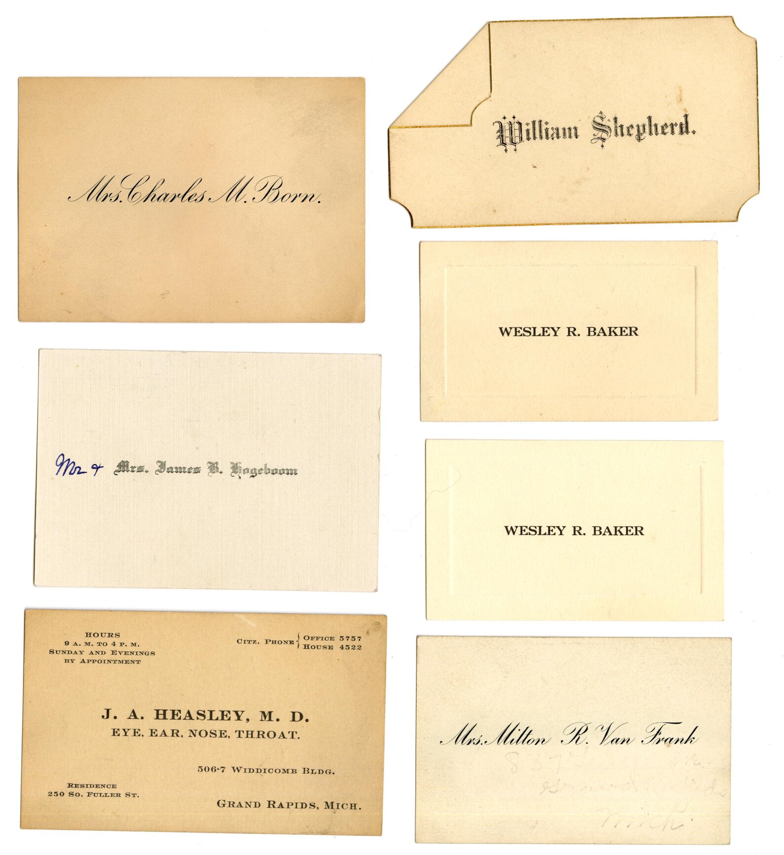 30 ANTIQUE CALLING CARDS. Circa 1920, Original - Etsy