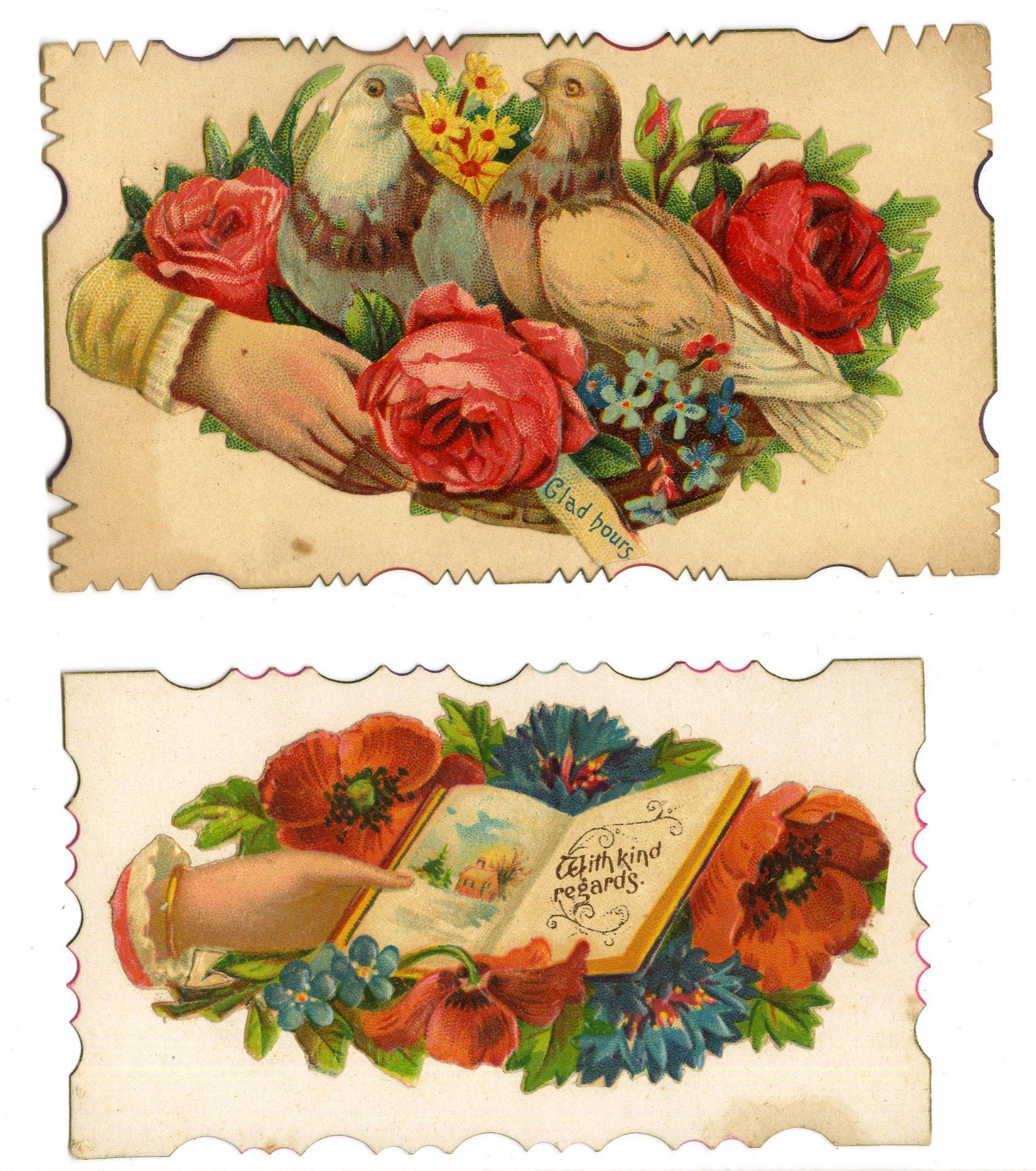 10 VICTORIAN CALLING CARDS, Circ 1910. Original & Antique - Etsy