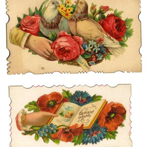 10 VICTORIAN CALLING CARDS, Circ 1910. Original & Antique - Etsy