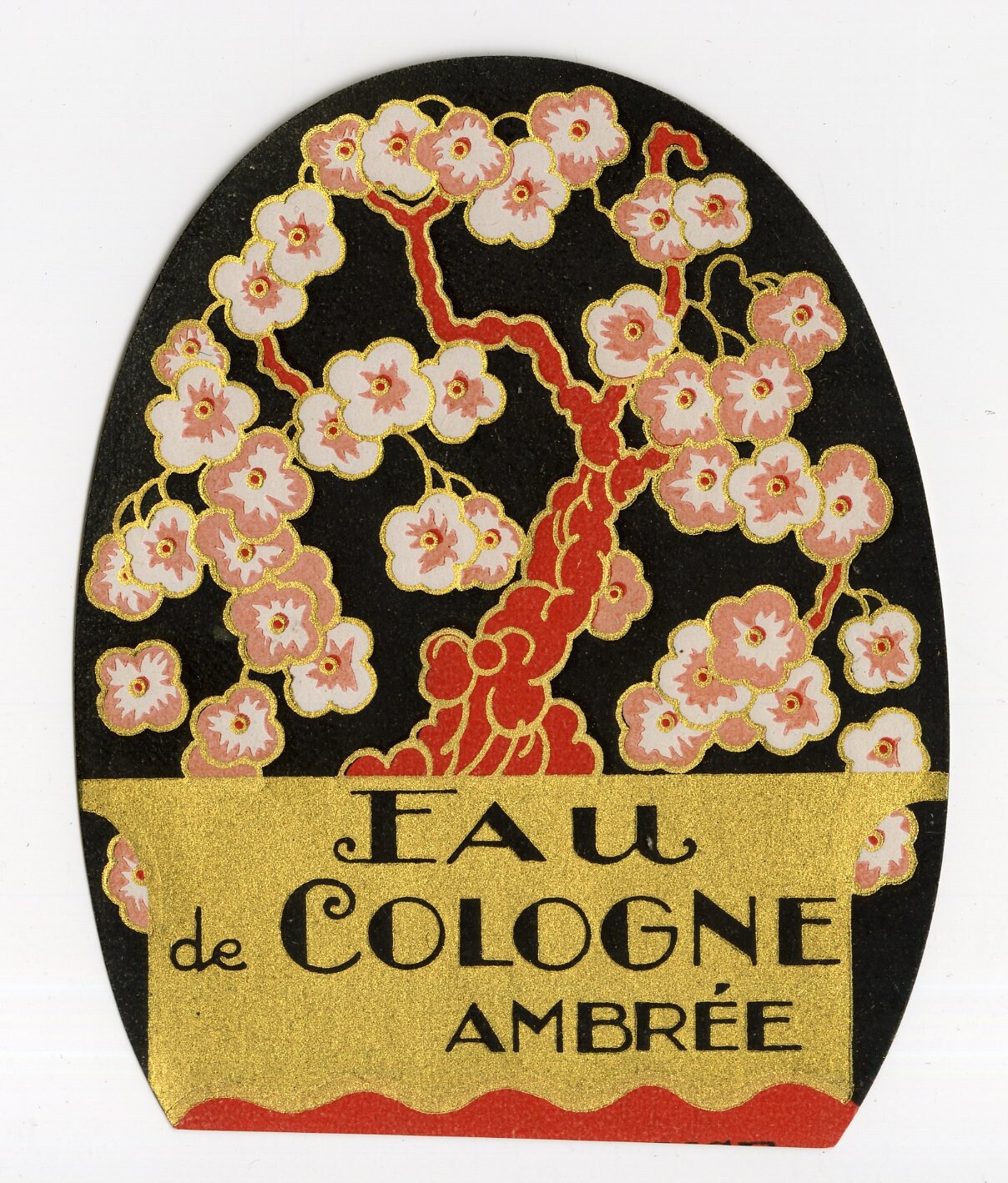 FRENCH PERFUME LABEL, Circa 1930, Vintage - Etsy