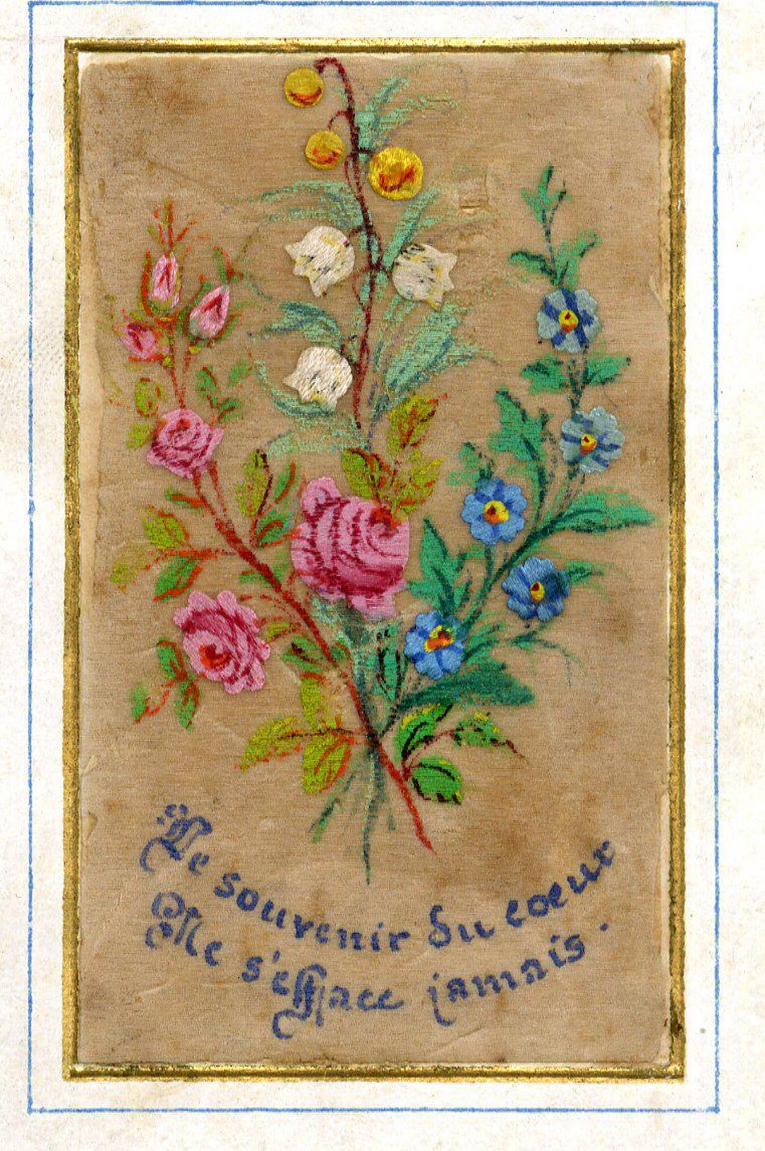 A French Religious Card. Circa 1920, Original and Vintage. - Etsy