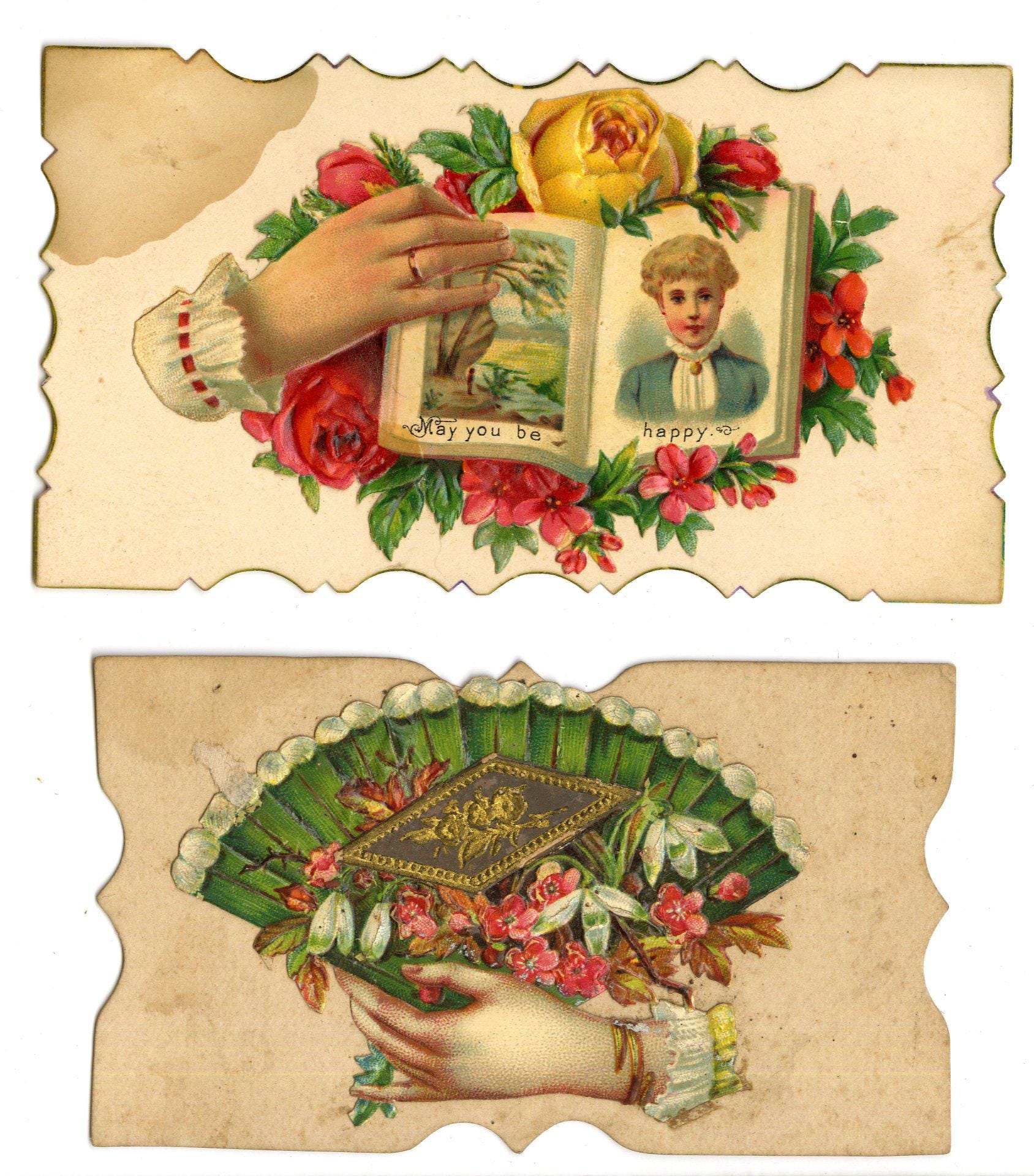8 VICTORIAN CALLING CARDS. Circa 1910, Original & Antique - Etsy