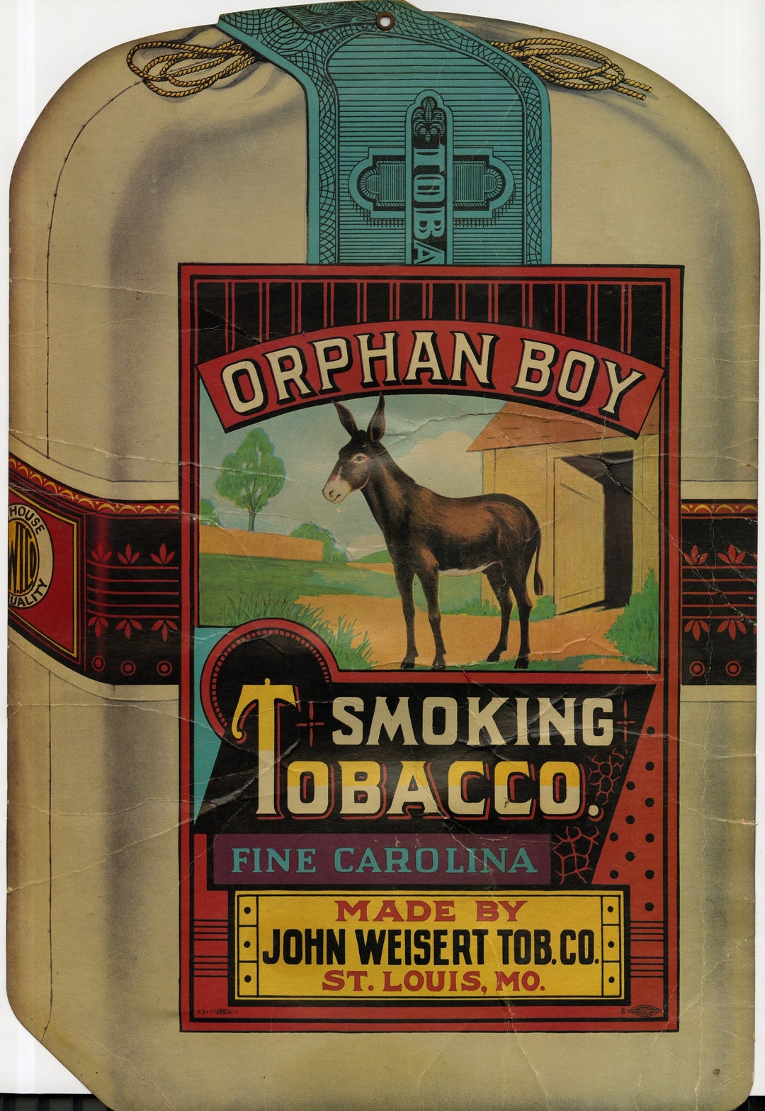 ORPHAN BOY, Tobacciana Sign. Circa 1930, Original and Vintage - Etsy