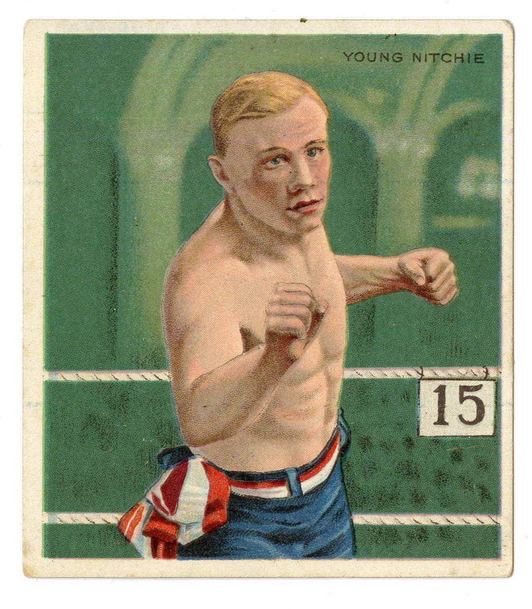4 TRADE CARDS, BOXERS. Circa 1910, Vintage - Etsy