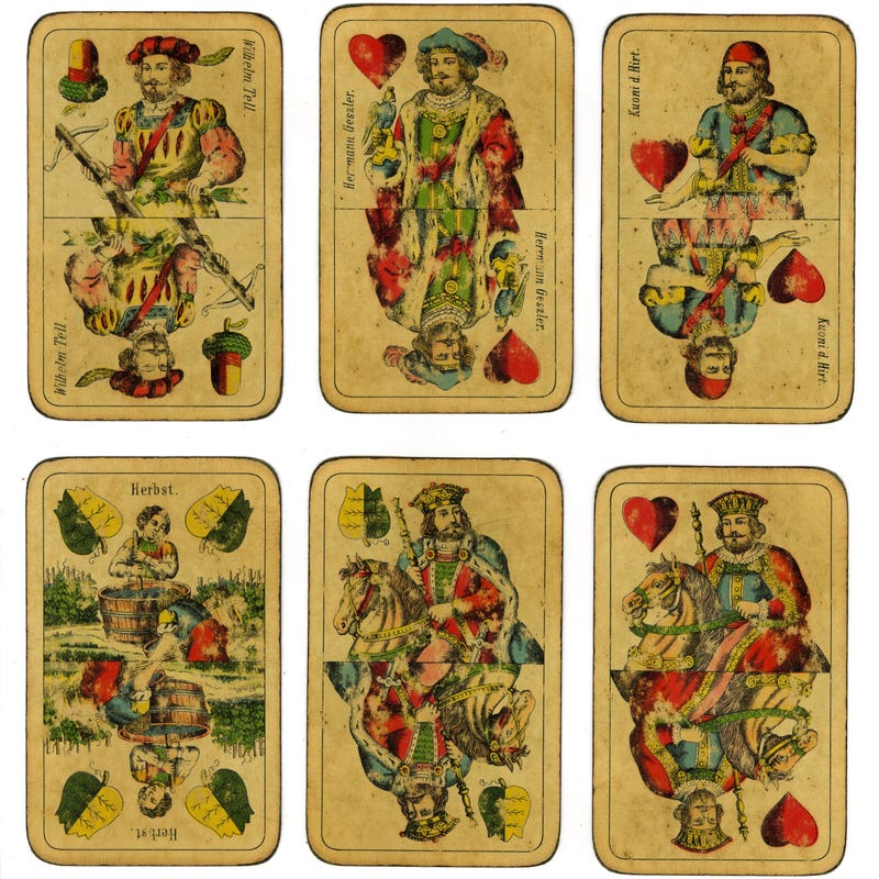 Wilhelm tell karten - Etsy.de