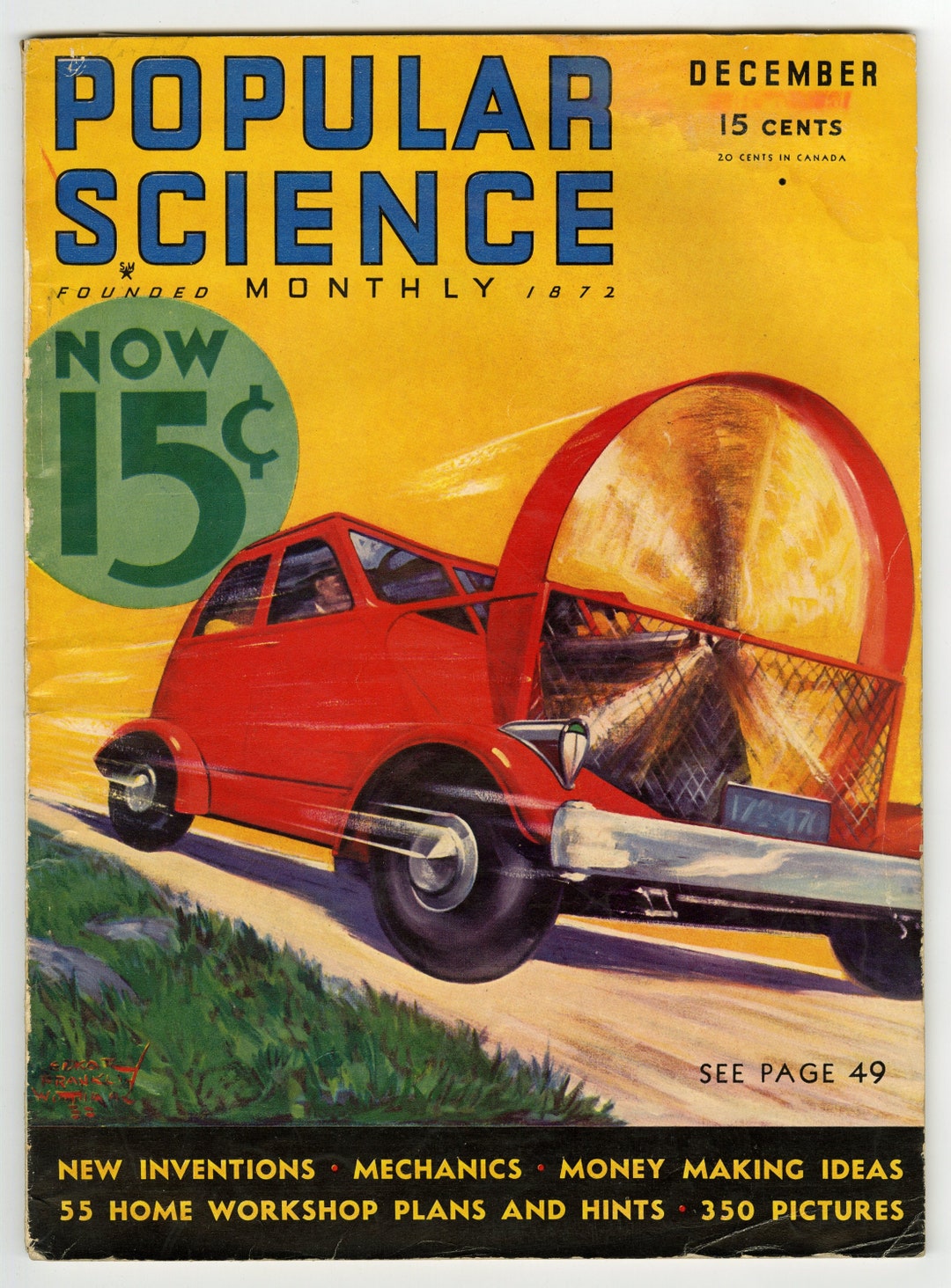 POPULAR SCIENCE MAGAZINE, Circa 1928. Vintage. - Etsy
