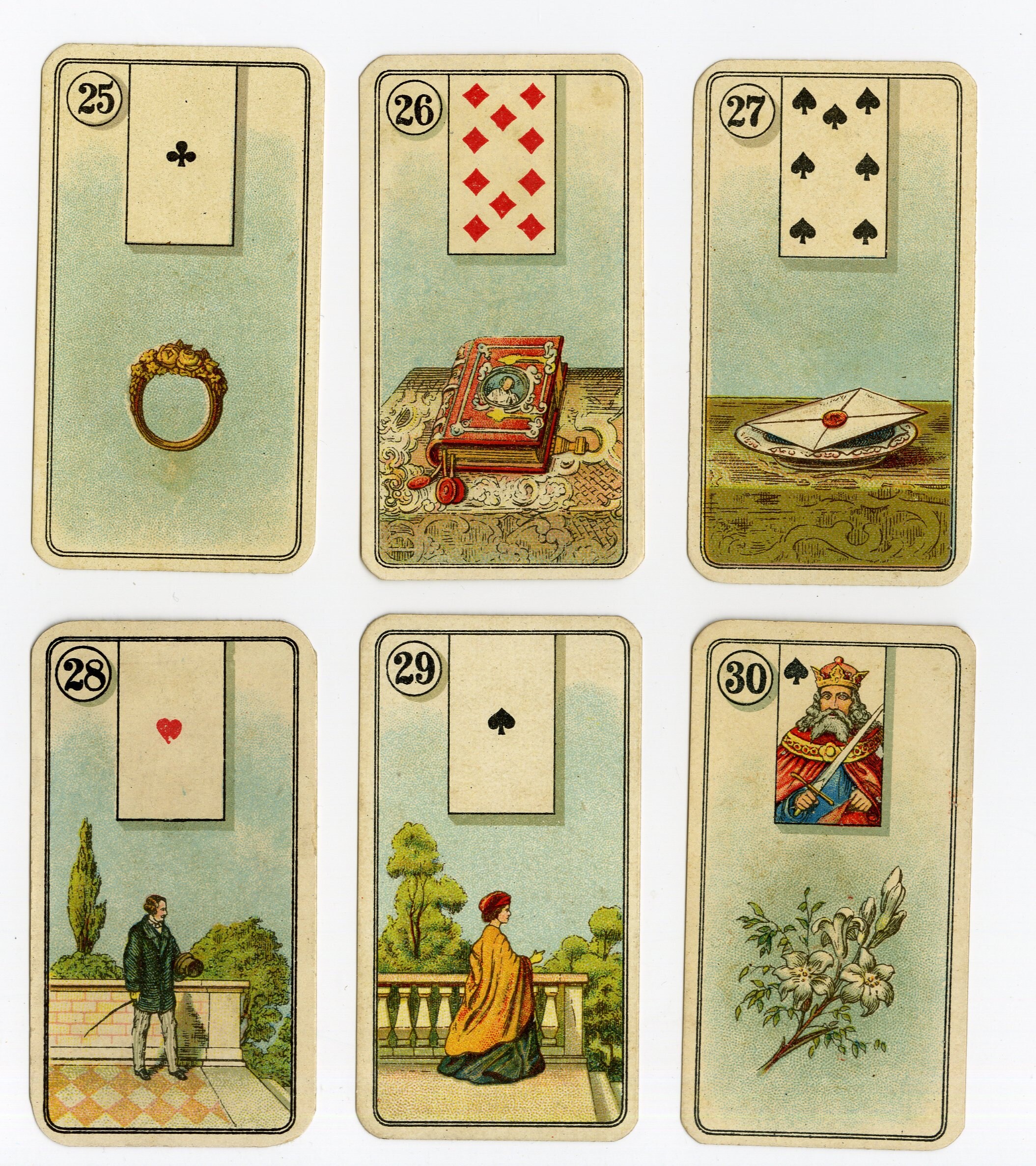 FORTUNE TELLING CARDS, Circa 1920, Vintage & Complete - Etsy