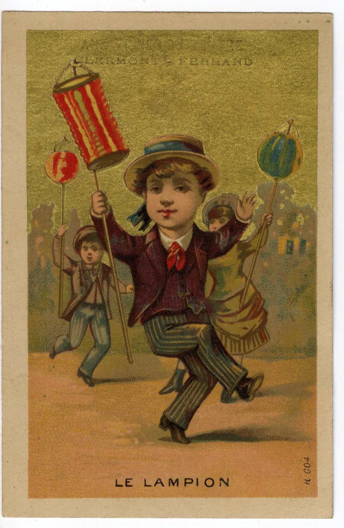 FRENCH TRADE CARD. an Advertisement for a Trade or Business ...