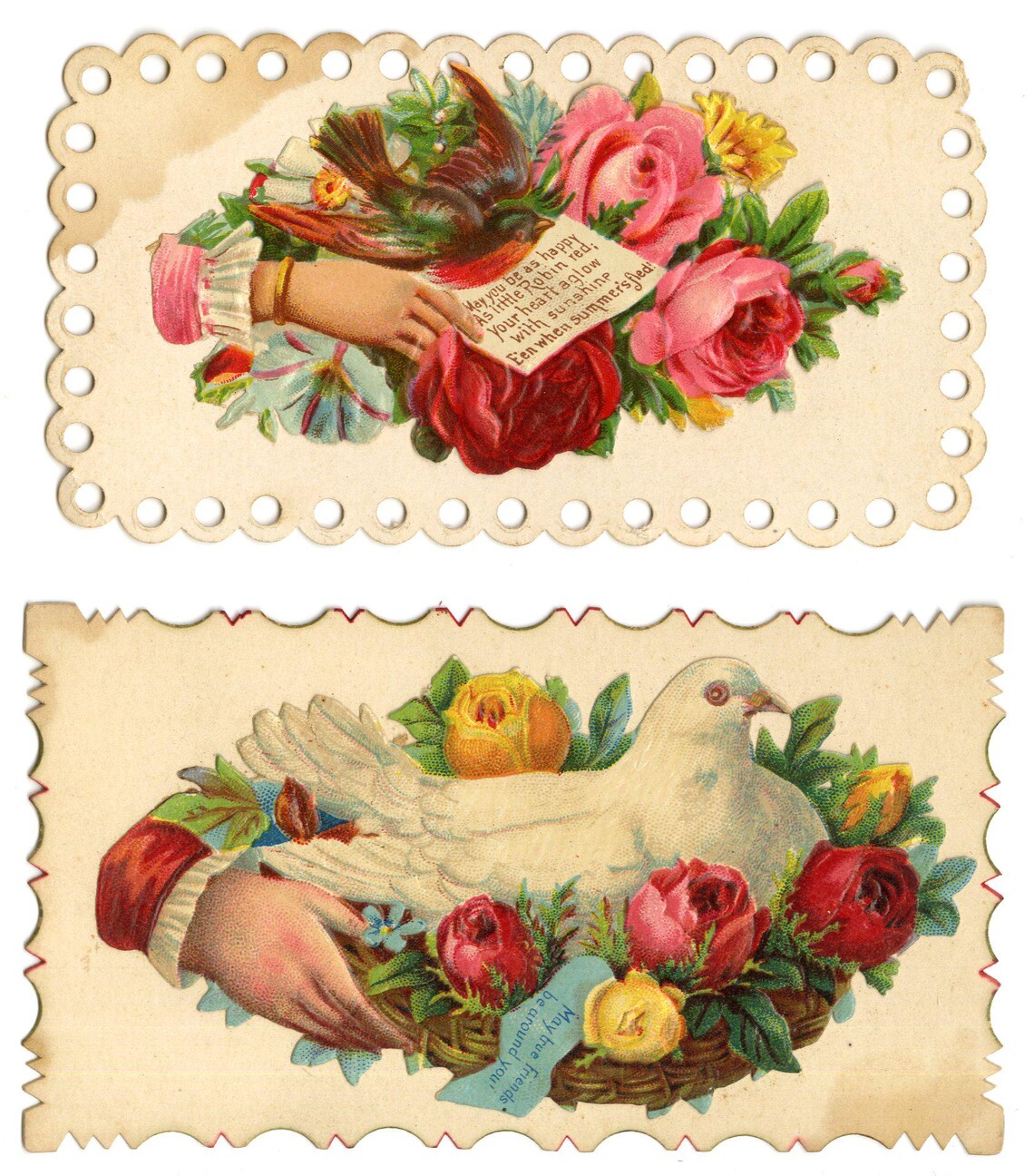 8 VICTORIAN CALLING CARDS. Circa 1910, Original & Antique - Etsy