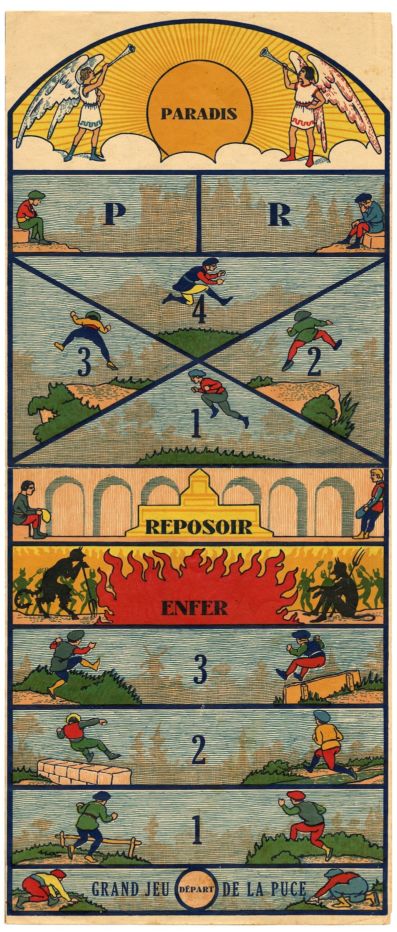 FRENCH ANTIQUE GAME, Circa 1930. - Etsy