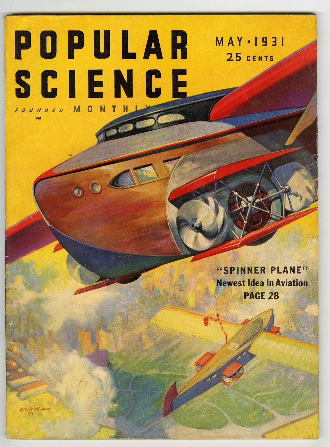 POPULAR SCIENCE MAGAZINE, Circa 1931. Vintage. - Etsy