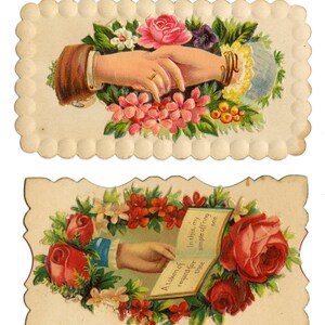 8 VICTORIAN CALLING CARDS. Circa 1910, Original & Antique - Etsy