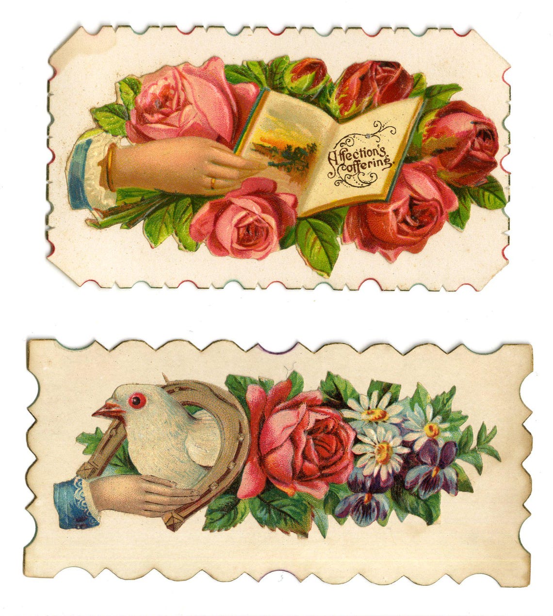 8 VICTORIAN CALLING CARDS. Circa 1910, Original & Antique - Etsy