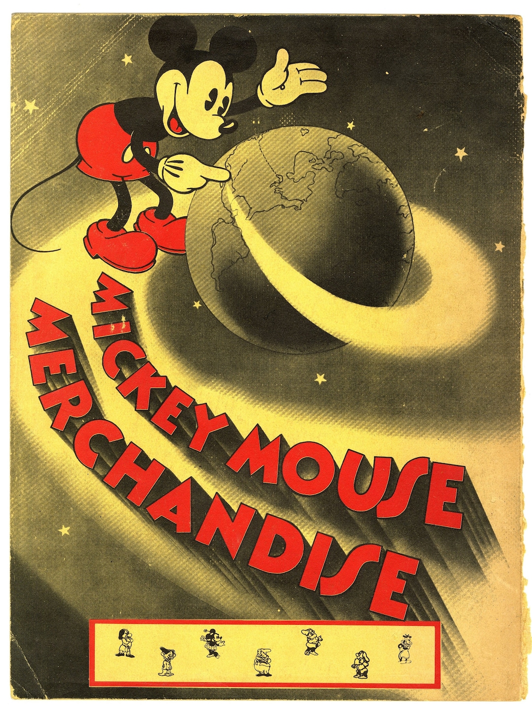MICKEY MOUSE MERCHANDISE Catalog. Original & Vintage - Etsy