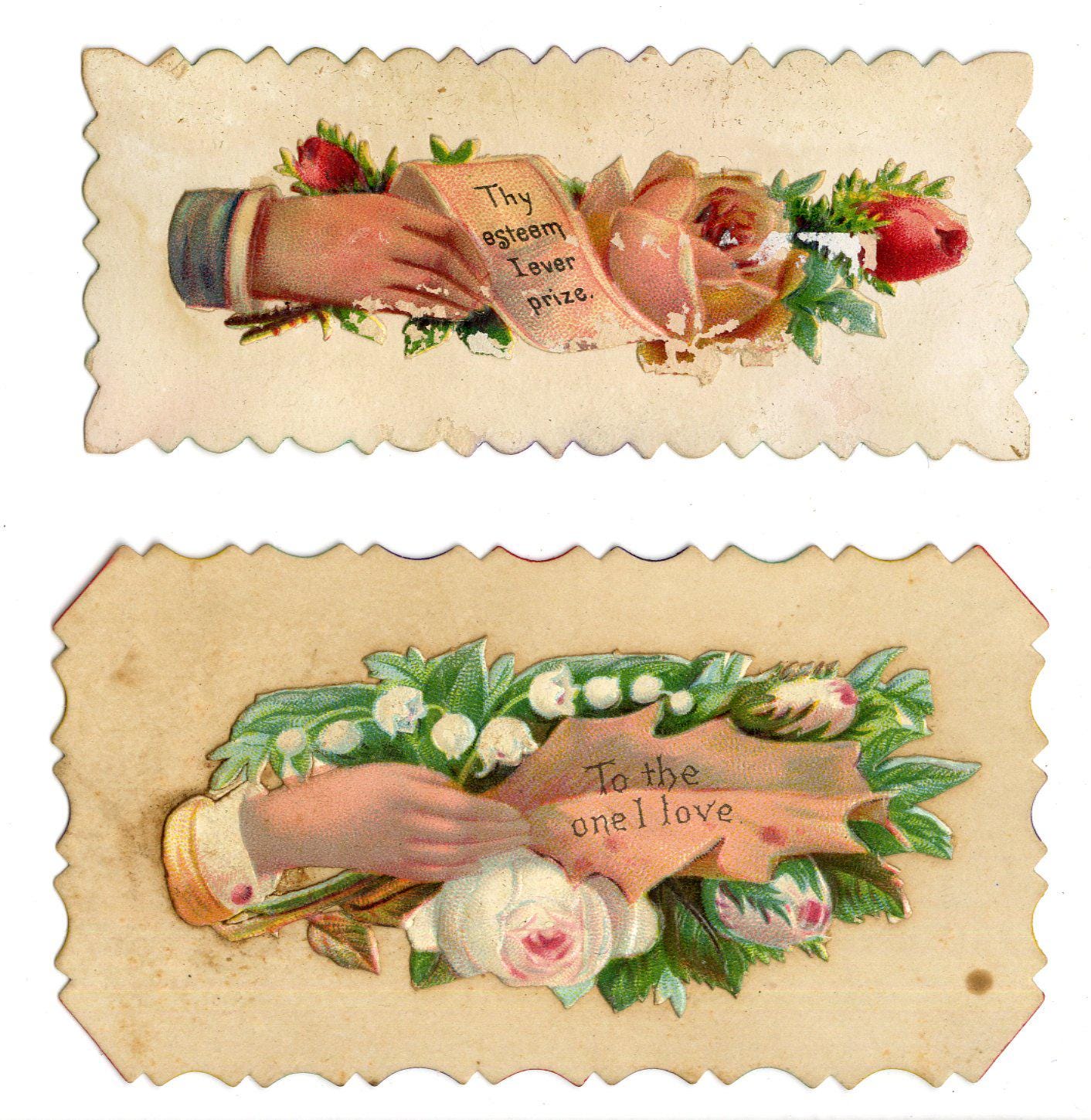 10 VICTORIAN CALLING CARDS, Circ 1910. Original & Antique - Etsy
