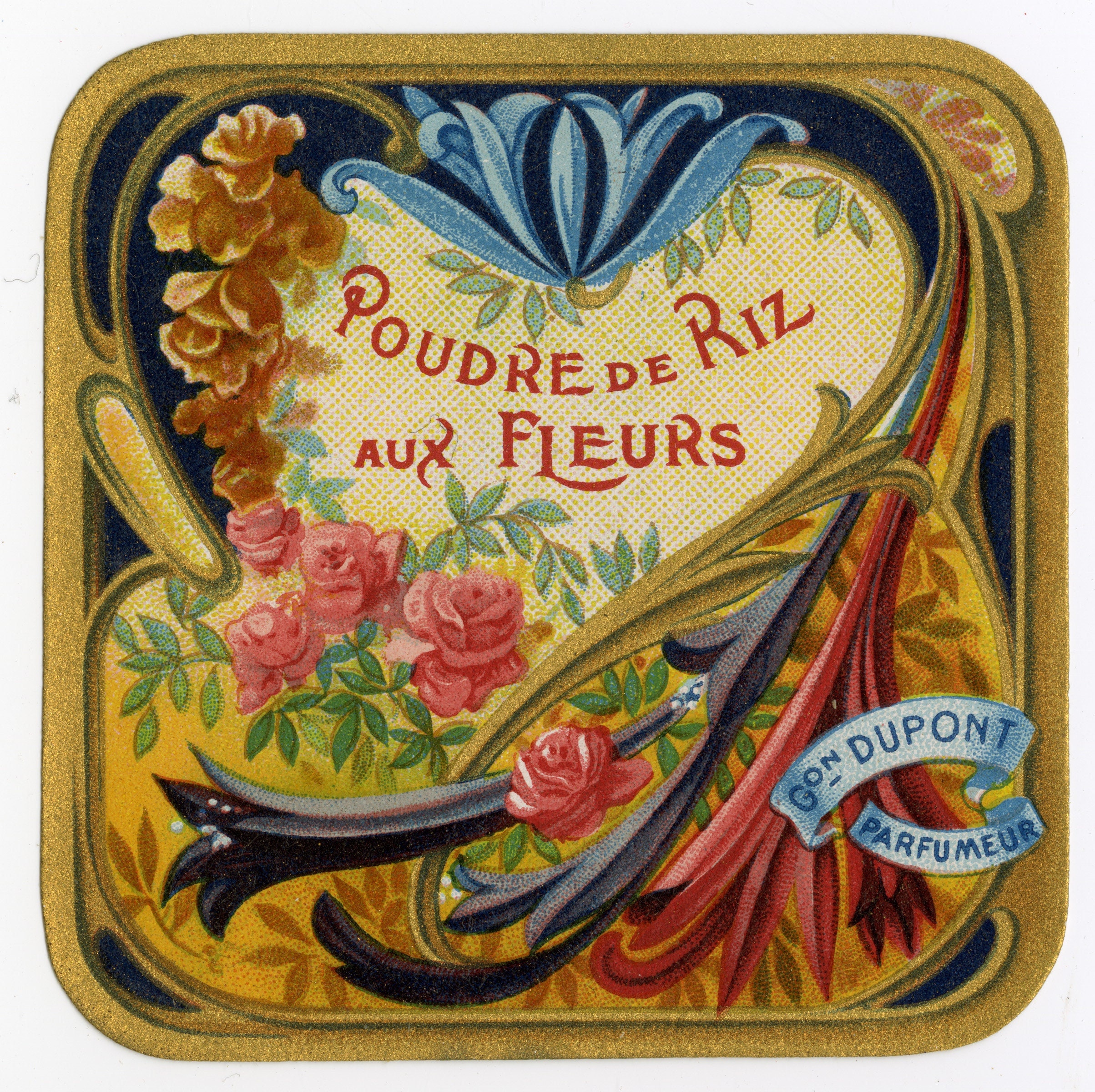 FRENCH PERFUME LABEL, Circa 1930, Vintage - Etsy