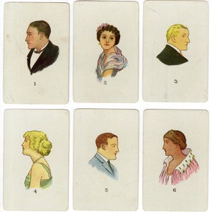 TEUILA FORTUNE TELLING Cards, Complete Set. Made 1923, Antique - Etsy