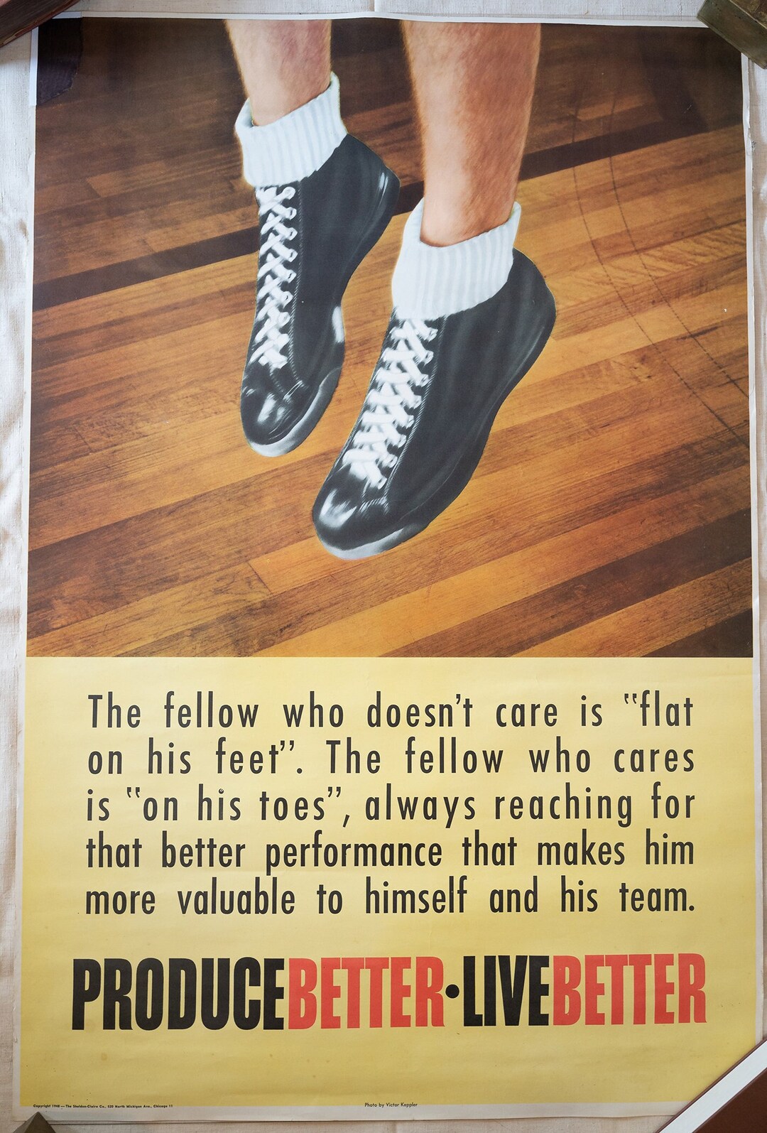 INDUSTRIAL PROPAGANDA POSTER, Circa 1940, Vintage - Etsy