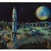 THREE 3-D OUTER SPACE Postcards. Circa 1960, Vintage - Etsy