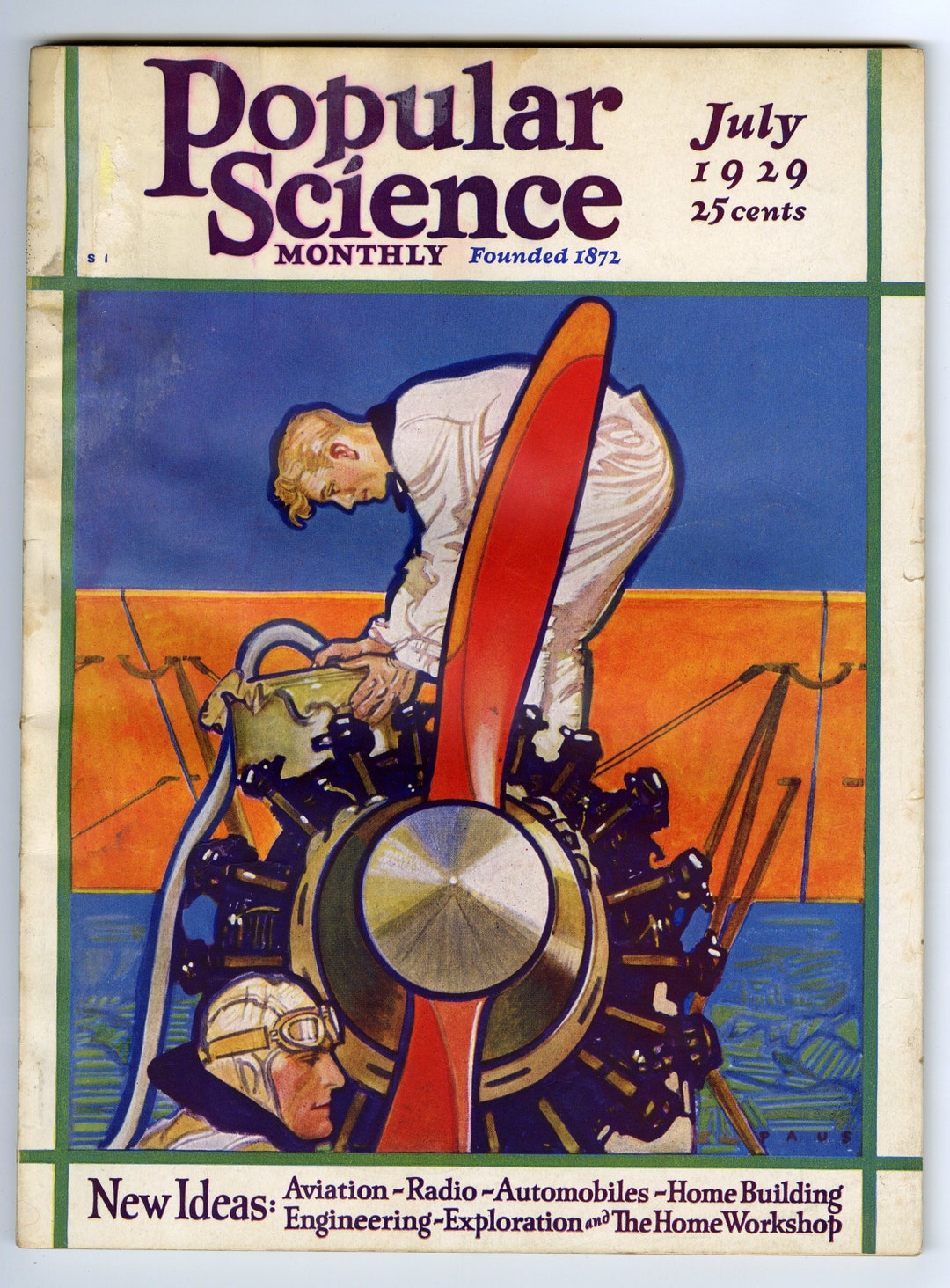 ORIGINAL POPULAR SCIENCE Magazine. Circa 1930, Vintage - Etsy