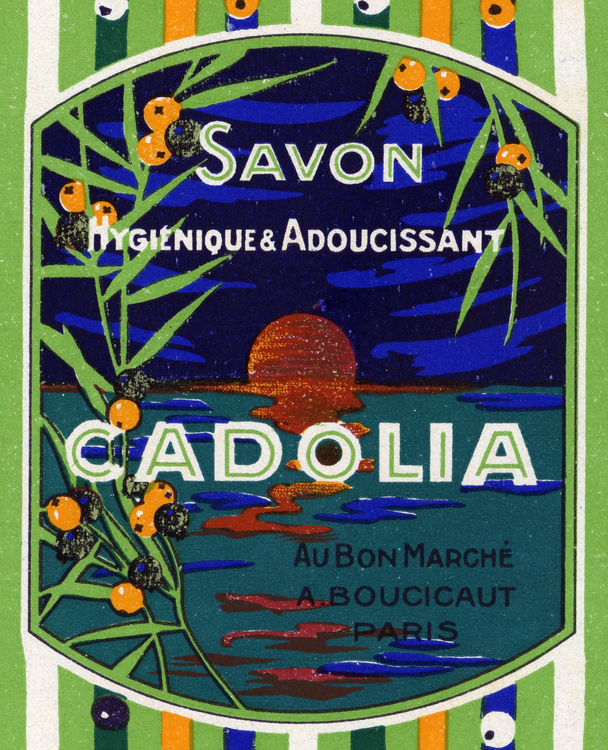 FRENCH PERFUME LABEL, Circa 1930, Vintage - Etsy
