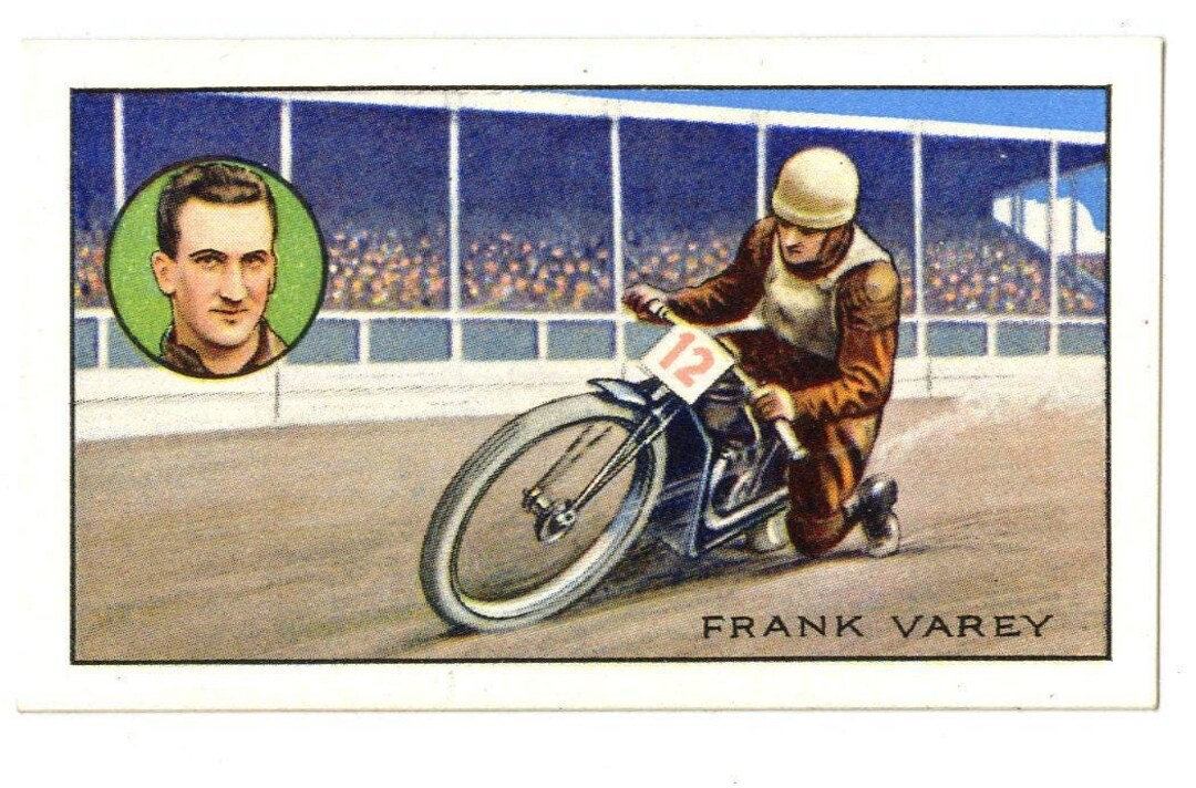 MOTORCYCLE TRADE CARD. Circa 1930, Vintage - Etsy