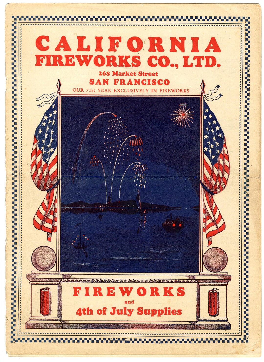FIREWORKS CATALOG. Circa 1930, Original & Vintage - Etsy