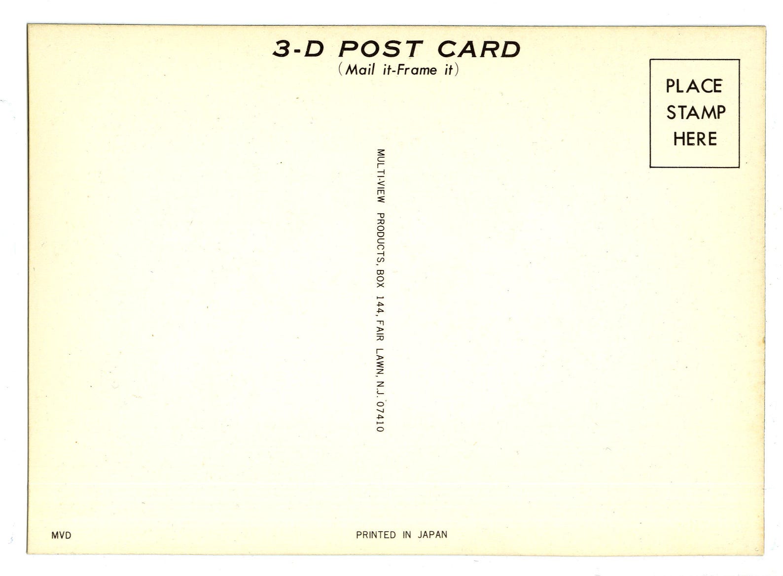 THREE 3-D OUTER SPACE Postcards. Circa 1960, Vintage - Etsy