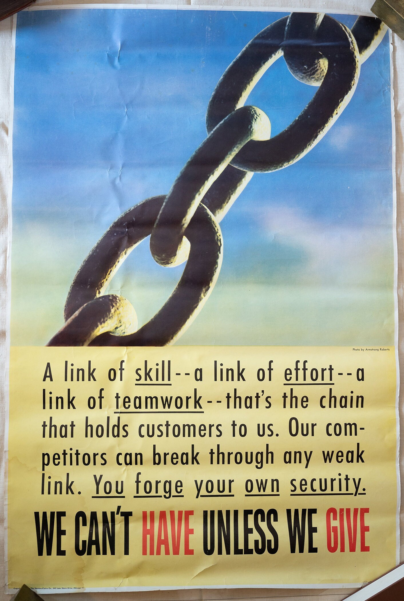 INDUSTRIAL PROPAGANDA POSTER, Circa 1940, Vintage - Etsy