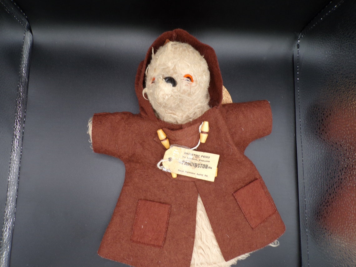 Vintage Paddington Hand Puppet by Gabrielle - Etsy