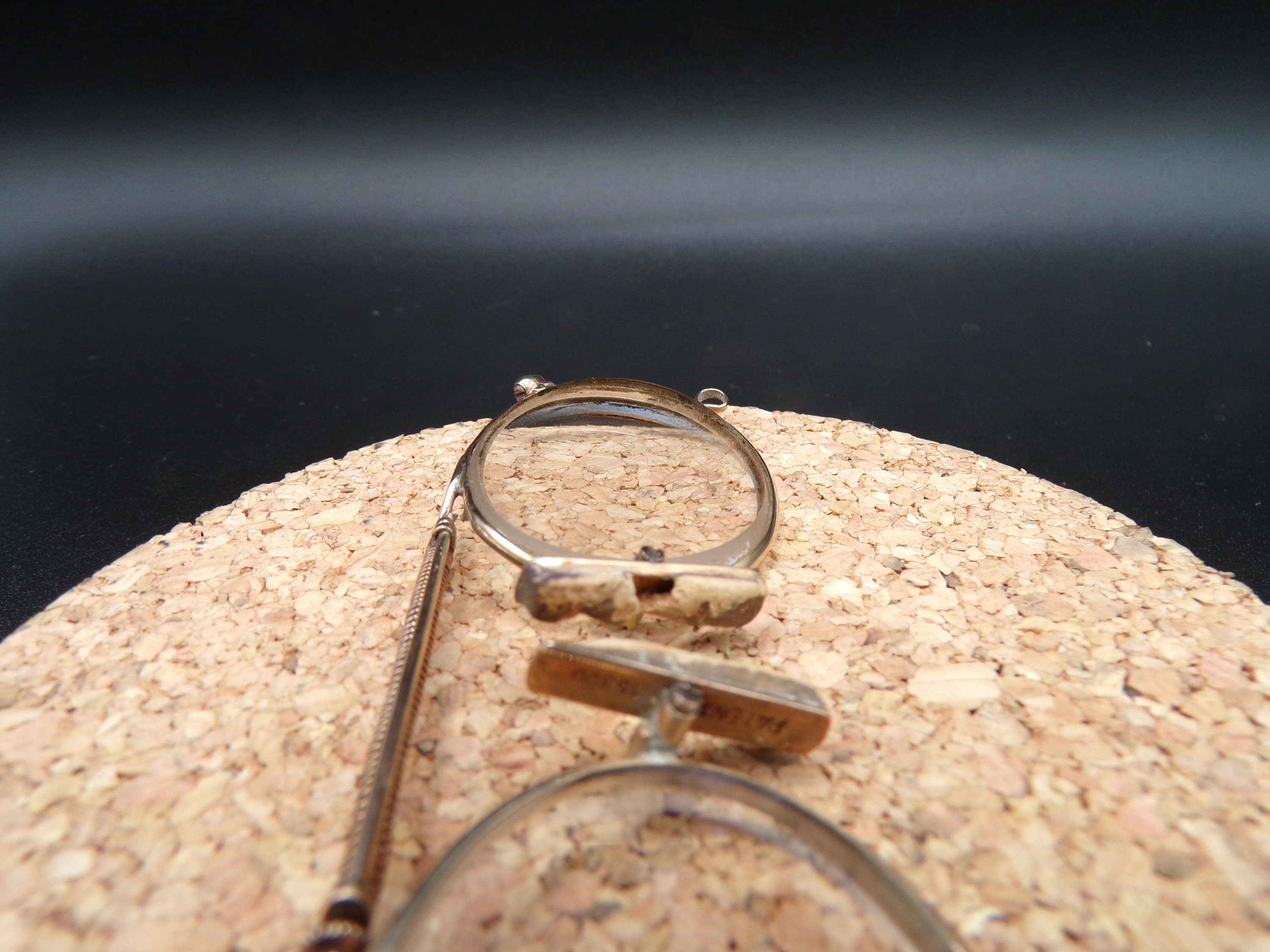 Antique Spectacles With Original Metal Case - Etsy