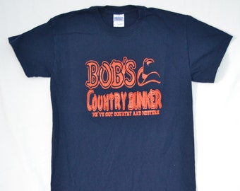 Bob's Country Bunker Shirt, Cult Movie Tshirt, Movie Night Tee, 80s ...