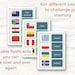 PRINTABLE COUNTRY FLASHCARDS | Printable Countries Flashcards | Country ...