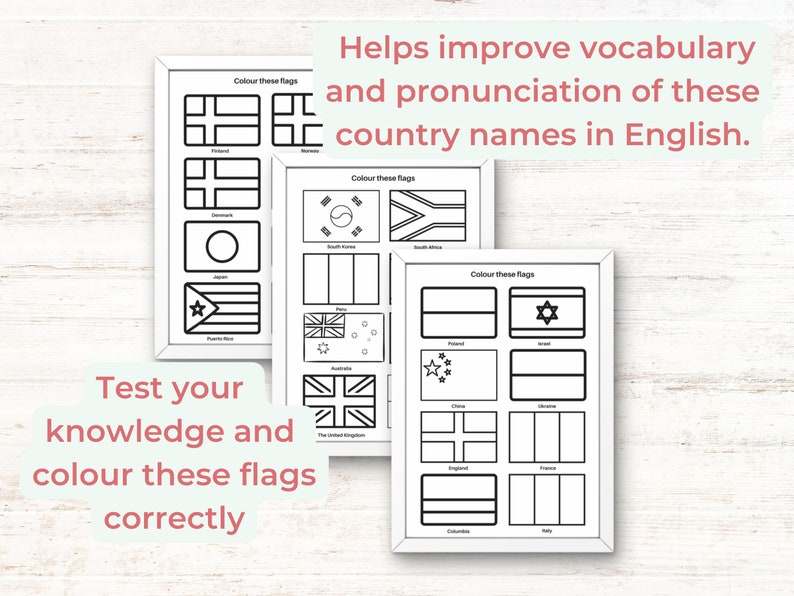 PRINTABLE COUNTRY FLASHCARDS | Printable Countries Flashcards | Country ...