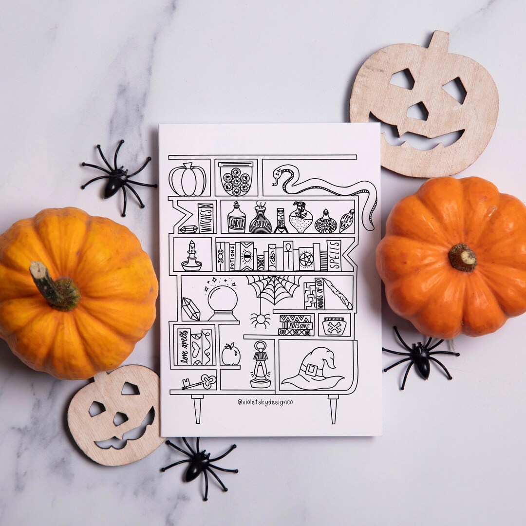 Halloween Coloring Pages for Kids | Witch Coloring Pages | Coloring ...