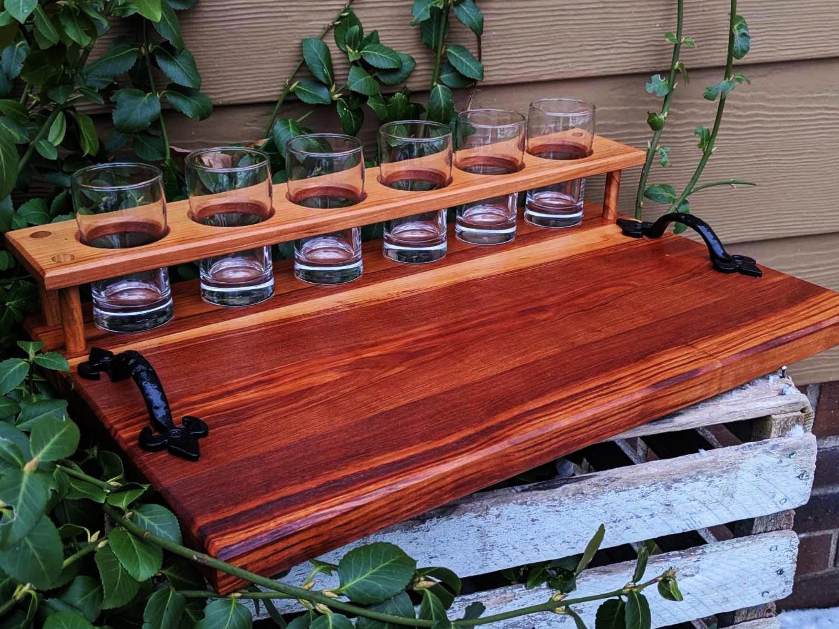 Beer Flight Board | Charcuterie Butter Board | Flight Taster Glasses ...