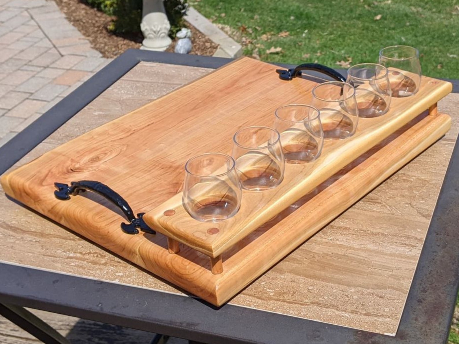 Beer Flight Board Charcuterie Butter Board Flight Taster - Etsy
