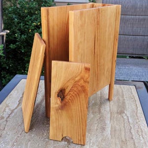 5 Liter Wooden Wine Box Dispenser, Box of Wine Stand, Wood Wine Box ...