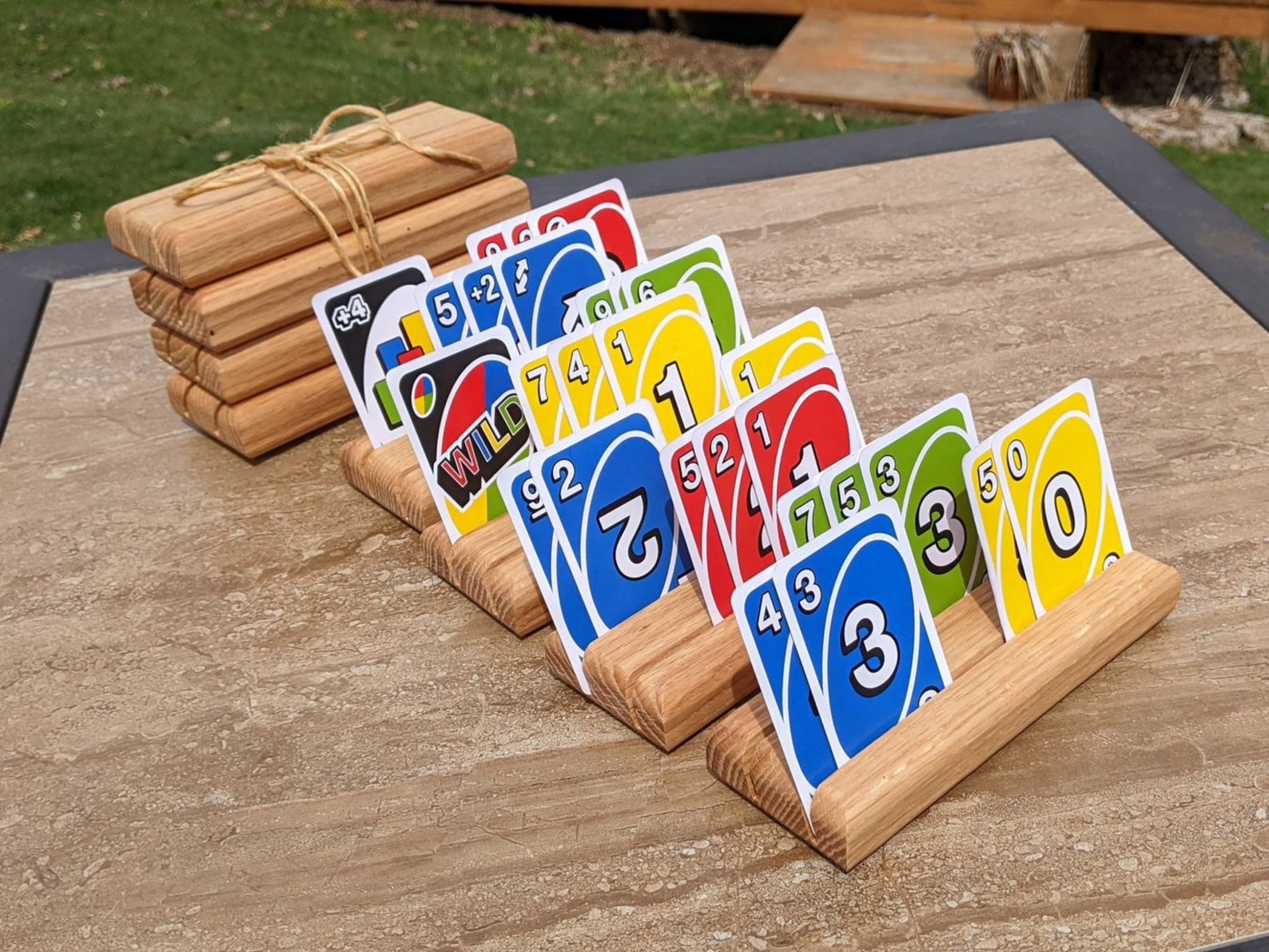 Four Playing Card Holders Kid's Card Holders Kid's - Etsy