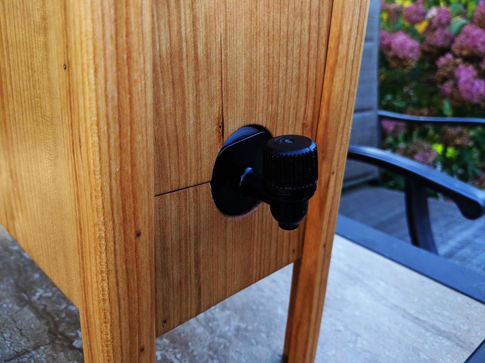 5 Liter Wooden Wine Box Dispenser, Box of Wine Stand, Wood Wine Box ...